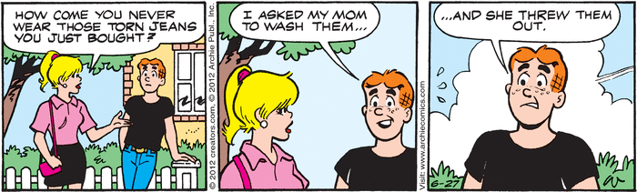 CLASSIC COMIC STRIP - The Grunge Look | ComicMix