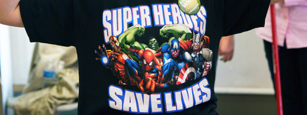 Super Heroes Save Lives | ComicMix