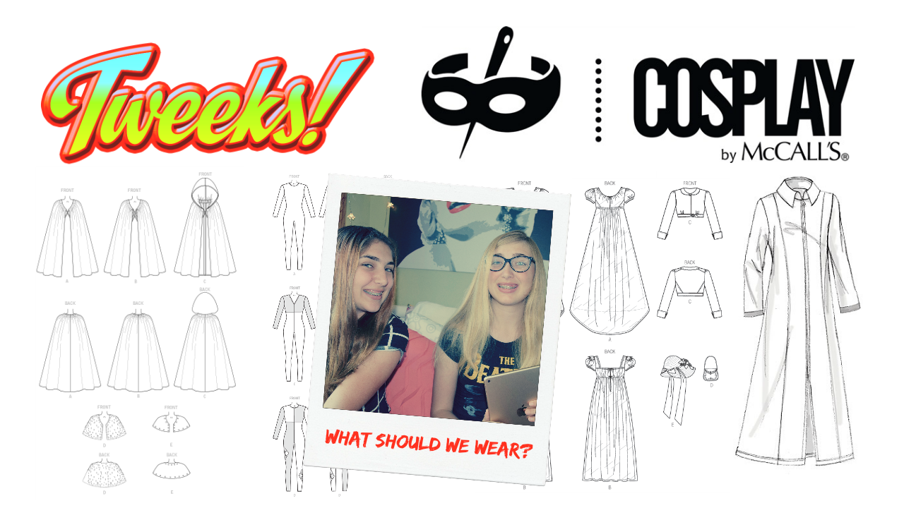 Tweeks Try On McCalls Cosplay | ComicMix